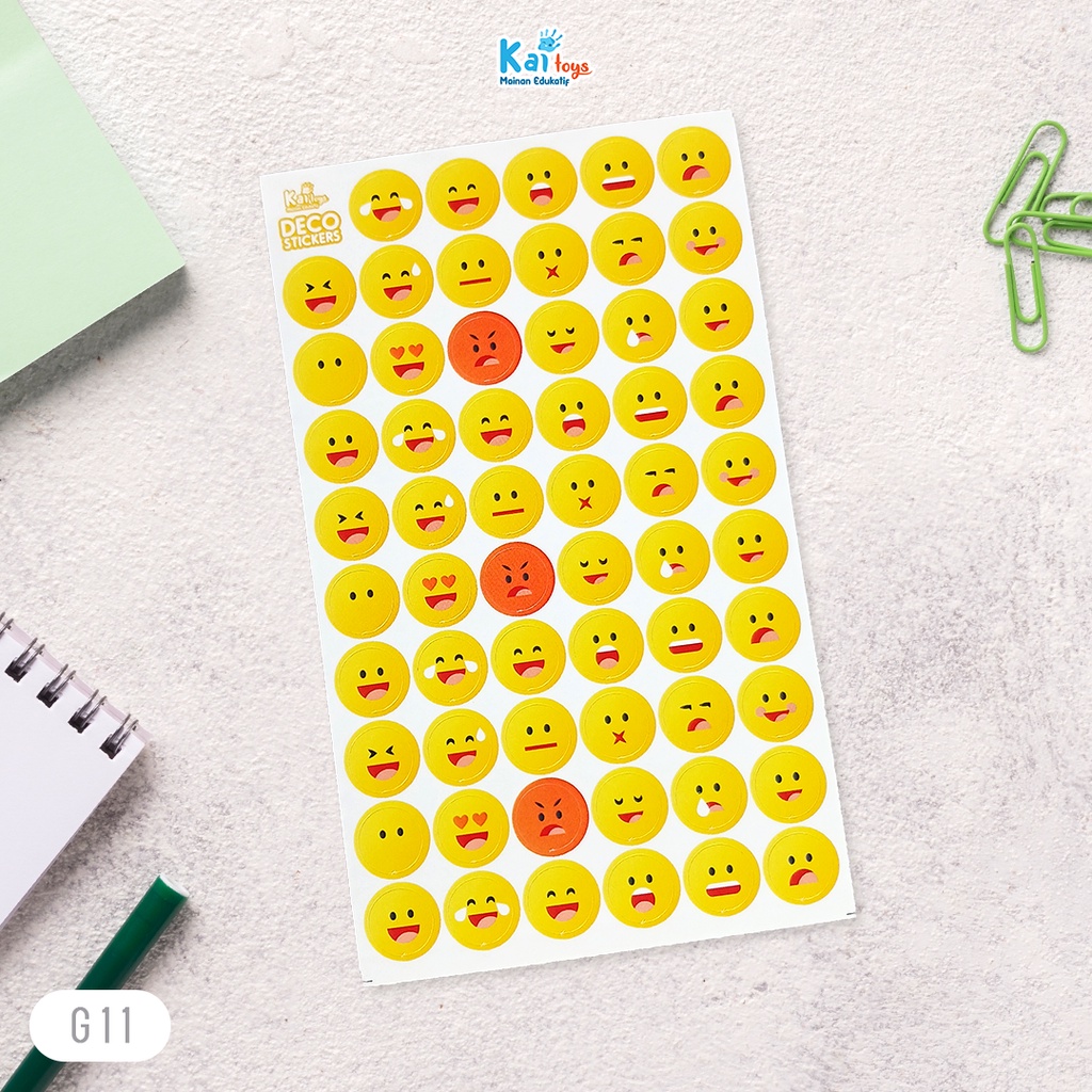 Jual Stiker Aesthetic / Sticker Deco Jurnal / Stiker Hari Bulan ...