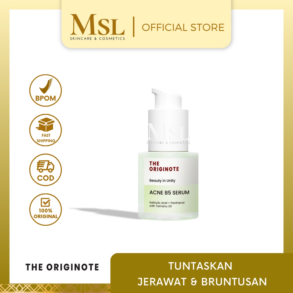 Jual MSL - THE ORIGINOTE Acne B5 Serum 20ml - Serum Anti Acne Anti ...