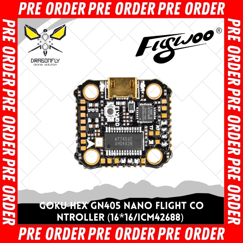 Jual PRE ORDER Flywoo GOKU HEX GN405 Nano Flight controller ( 16*16 ...