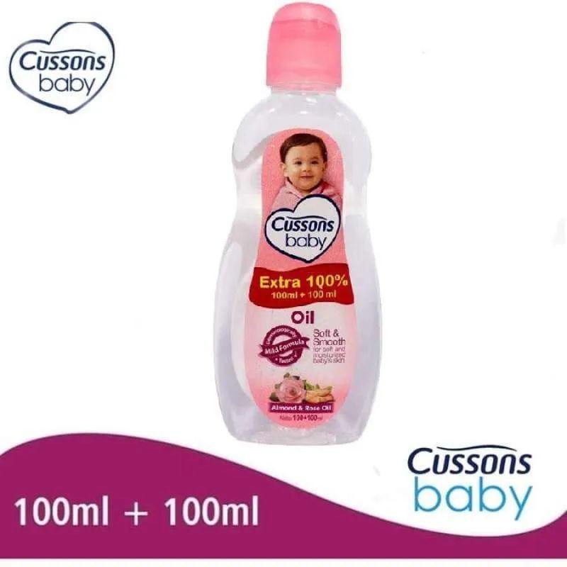 Jual *FRAULEINCO* Cussons Baby Oil 100ml+100ml & 50ml+50ml / Cusson ...
