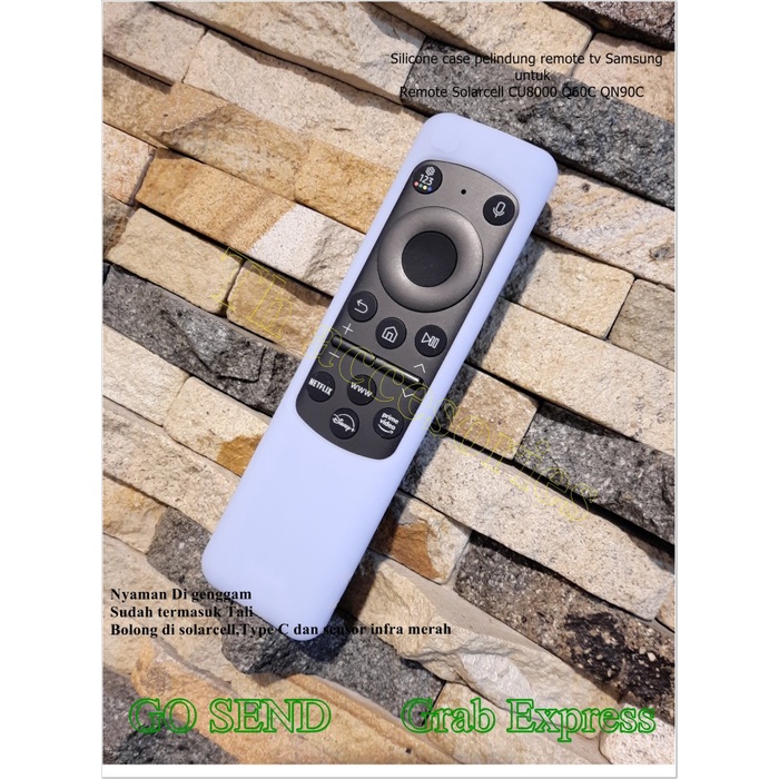 Jual Case silicone pelindung remote tv samsung solarcell CU8000 New ...