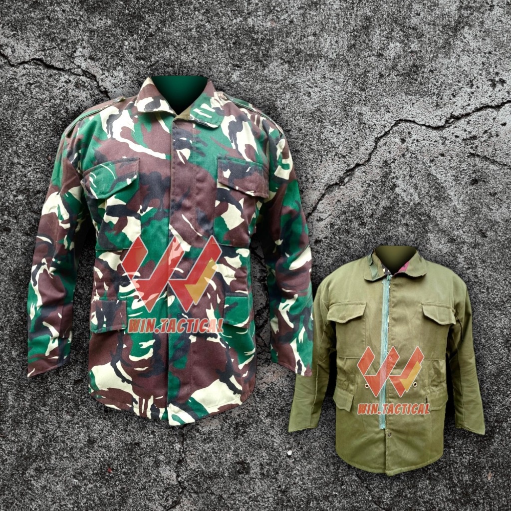 Jual Jaket Loreng Bb Bulak Balik Jaket Parka Army Jaket Loreng