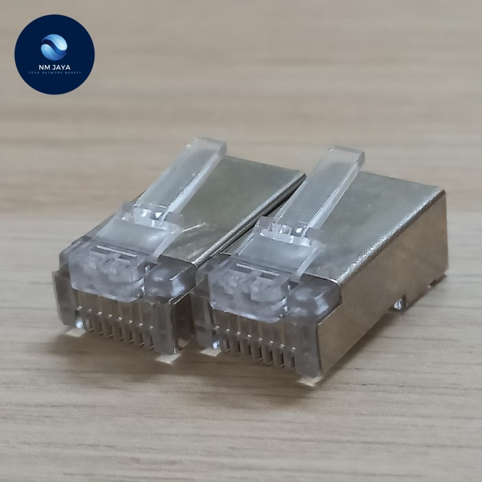 Jual Konektor Rj45 Ftp Cat 6 Plat Besi Harga Satuan merk Proftech ...
