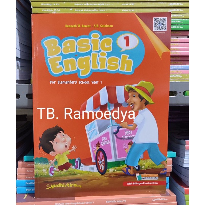 Jual Buku Basic English SD kelas 1 Yudhistira Kurikulum Merdeka ...