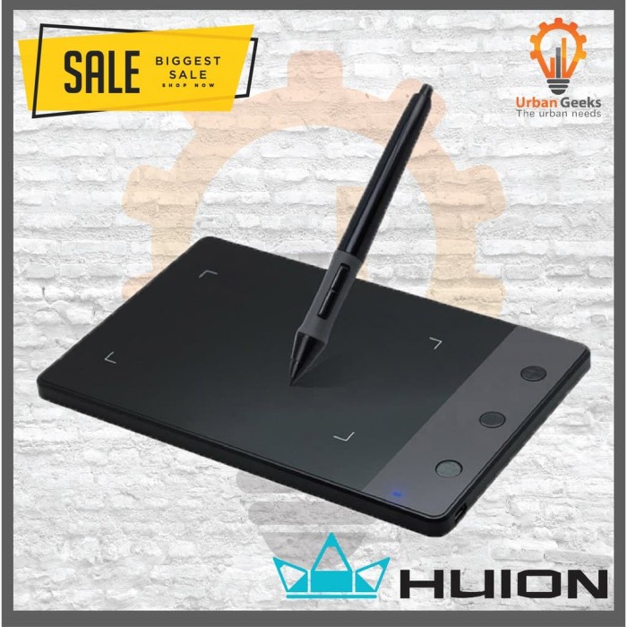 Jual Huion H420 Usb Animation Digitizer Graphics Design Drawing Tablet with Stylus Pen | Shopee ...