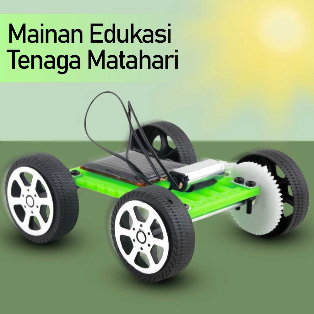 Jual COD Mainan Edukasi Mobil Mobilan Anak Laki Tenaga Solar Cell Panel ...