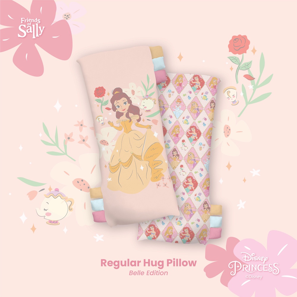 Jual Friends of Sally Hug Pillow Reguler - Disney Belle | Shopee Indonesia