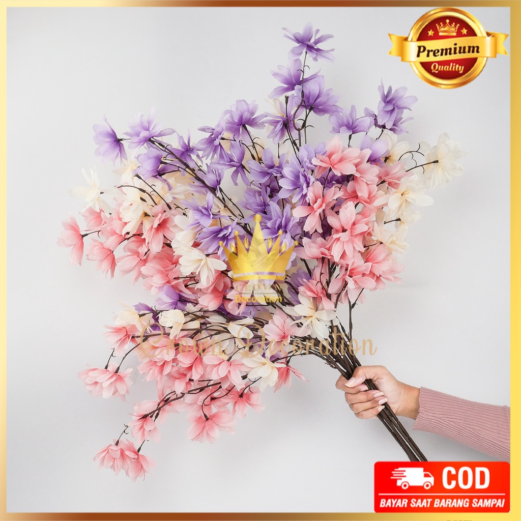 Jual BUNGA GARBERA HAPPY CABANG 3 FESTIVAL DEKORASI PERNIKAHAN IMPORT ...