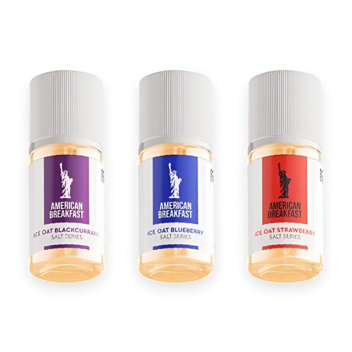 Jual AMERICAN BREAKFAST ICE OAT SERIES 30ML BY HERO57 LIQUID SALTNIC ...