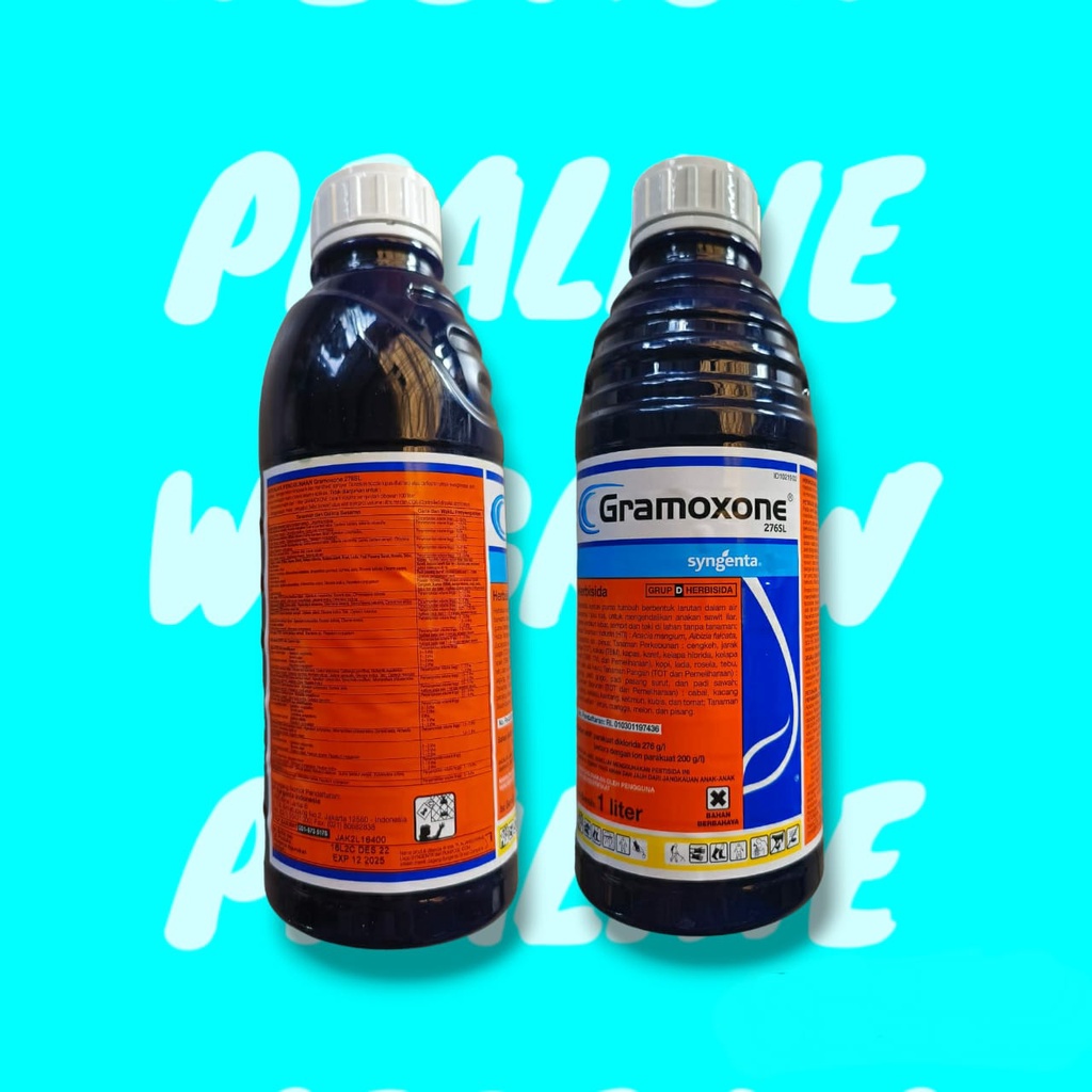 Jual Obat Anti Gulma Gramoxone 1 Liter Herbisida Non Selektif Rumput ...