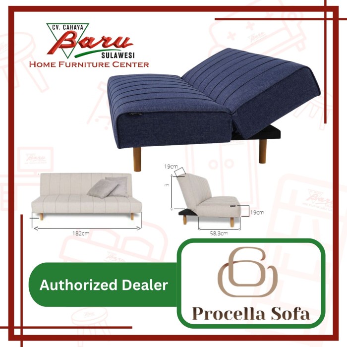 Jual Sofa Bed Procella Chiffon - KHUSUS MAKASSAR | Shopee Indonesia