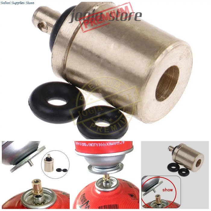 Jual Adaptor Refill Tabung Gas Adapter Canister Kompor Portable Pengisi ...
