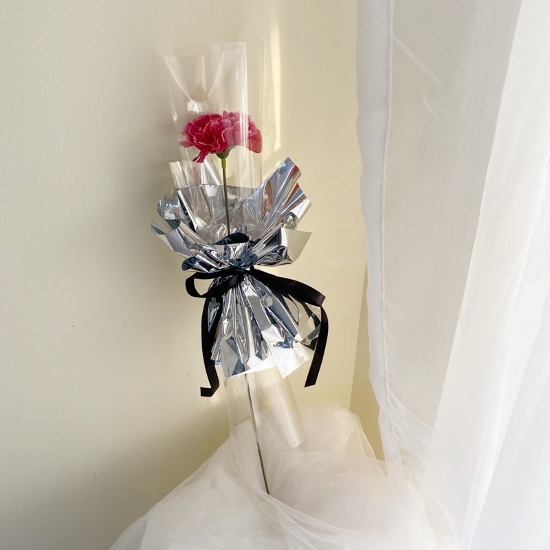 Jual Dandelion Secret MOM’s SINGLE ARTIFICIAL CARNATION BOUQUET metalic ...