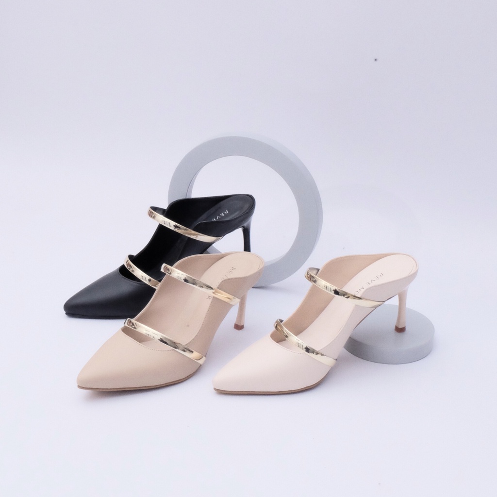 Jual REVE NOIR Quence Sepatu Wanita Heels Hak 7 cm | Shopee Indonesia