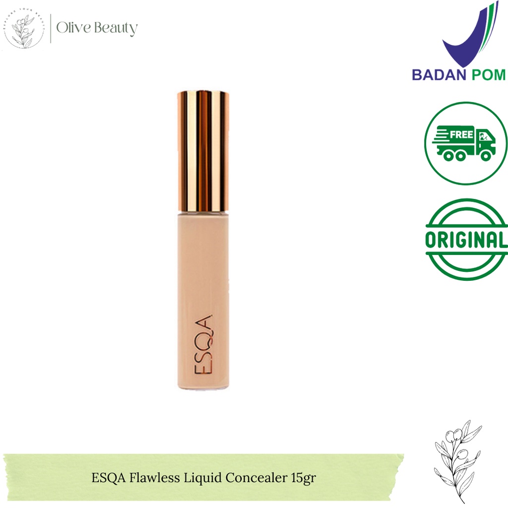 Jual ESQA Flawless Liquid Concealer 15gr | Shopee Indonesia