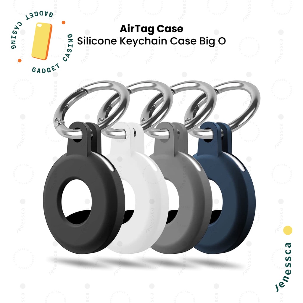 Jual Casing AirTag Silicone Case Apple Gantungan Pelindung Big O ...