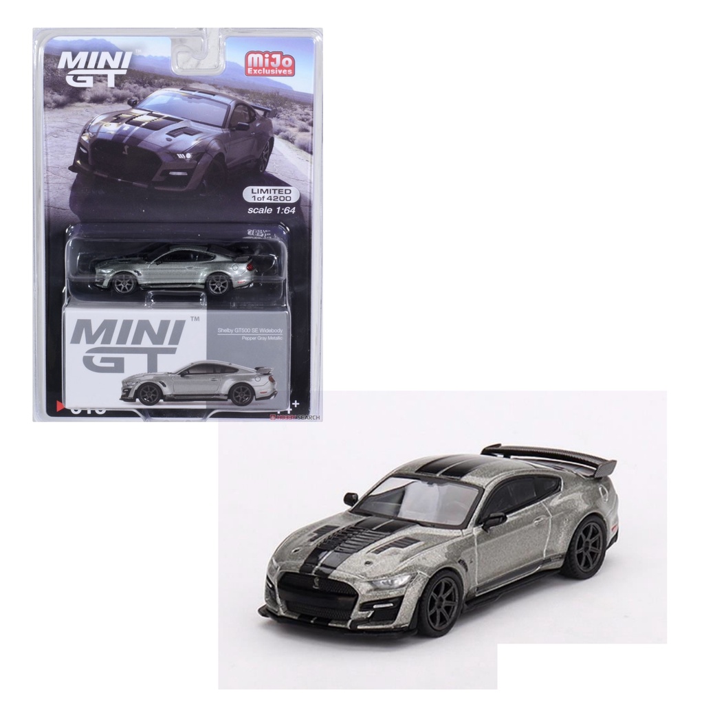 Jual Mini GT 1/64 Shelby GT500 SE Wide Body Pepper Gray Metallic - MiJO ...