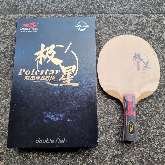 Jual double fish polestar bat ping pong | Shopee Indonesia