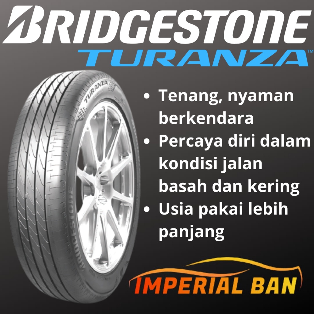 Jual 195/50 R16 - Bridgestone Turanza T005A Ukuran Ban Mobil Sirion RIO Swift Yaris Sienta ...
