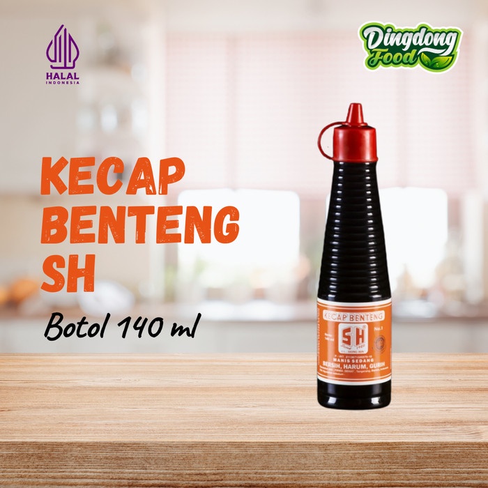 Jual Kecap Benteng SH Kecap Manis Khas Tengerang Botol 140 ml | Shopee ...