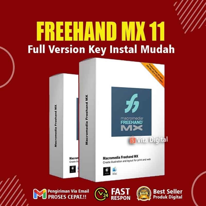 Jual Freehand Macromedia MX Full Version | Desain Grafis Percetakan ...