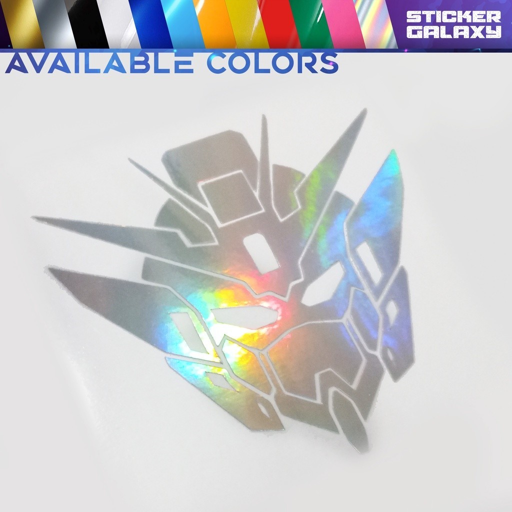 Jual Gundam Wing WATERPROOF STICKER vinyl decal for pc, laptop, car ...