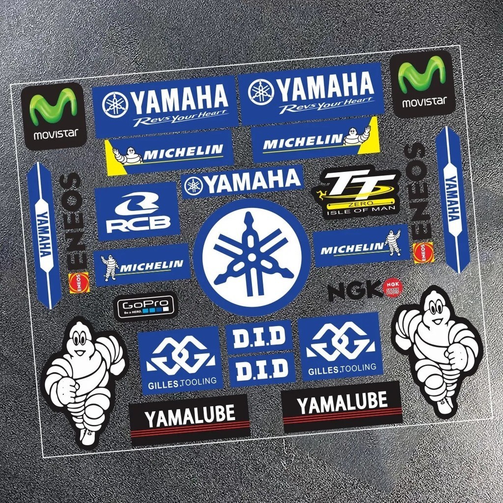 Jual Stiker Untuk Motor Yamaha Sticker Printing Yang Sudah Di Cuting ...