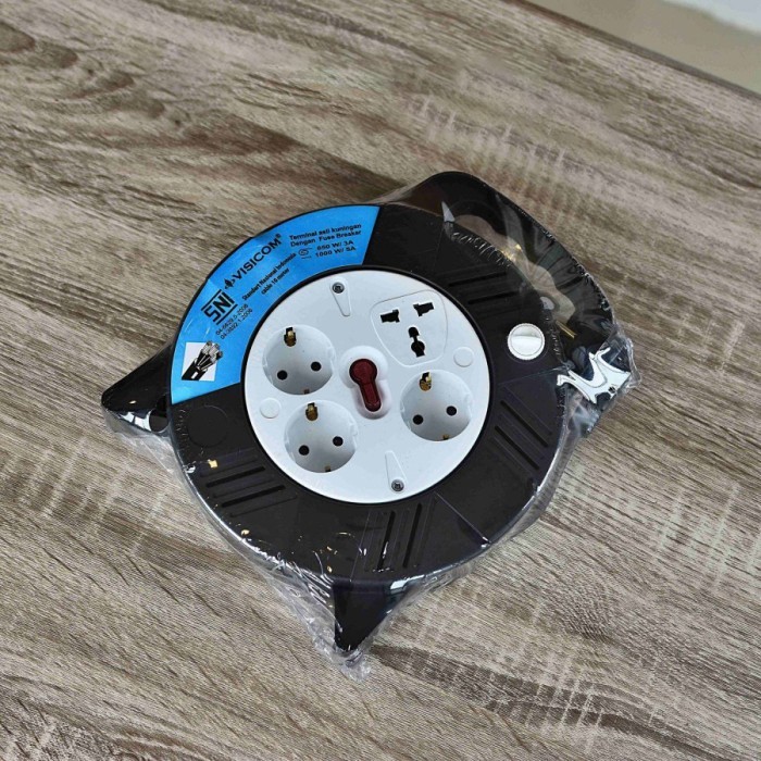 Jual Kabel Roll / Kabel Box 10 Meter SNI VISICOM -145 | Shopee Indonesia