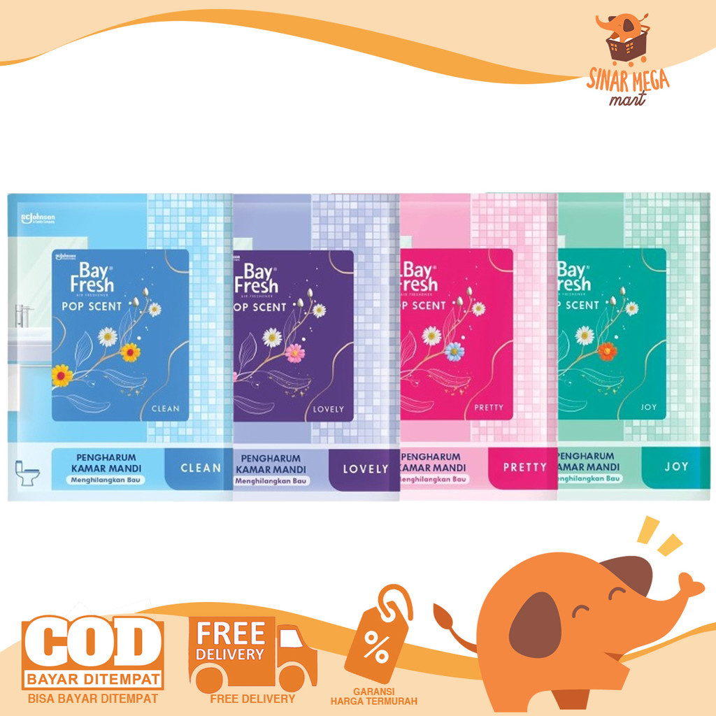 Jual Bayfresh Pop Scent Air Freshener Pengharum / Pewangi Gantung Kamar ...