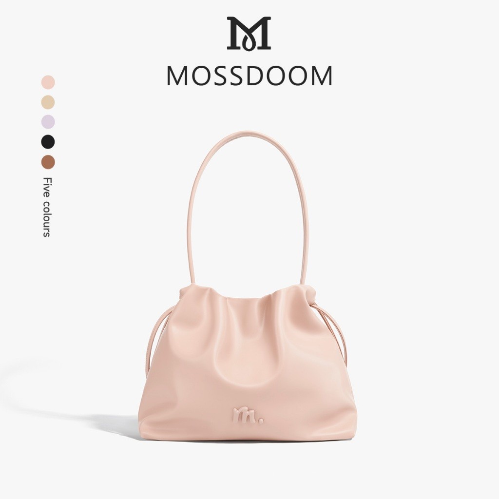 Jual MOSSDOOM Tas Bahu Danica Bag Serut Wanita Elegan dengan Warna ...