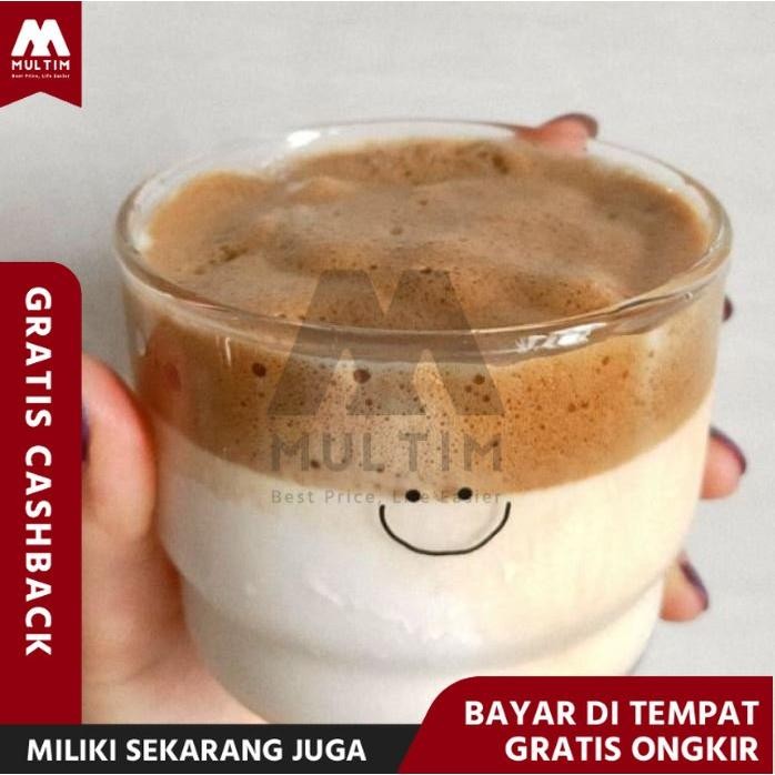 Jual Gelas Unik Kopi Teh Minuman Borosilicate Glass 300ml | Shopee Indonesia