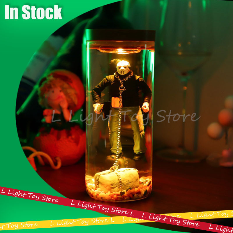Jual Jason Lives Water Lamp Friday Horror Night Light Water Monster ...