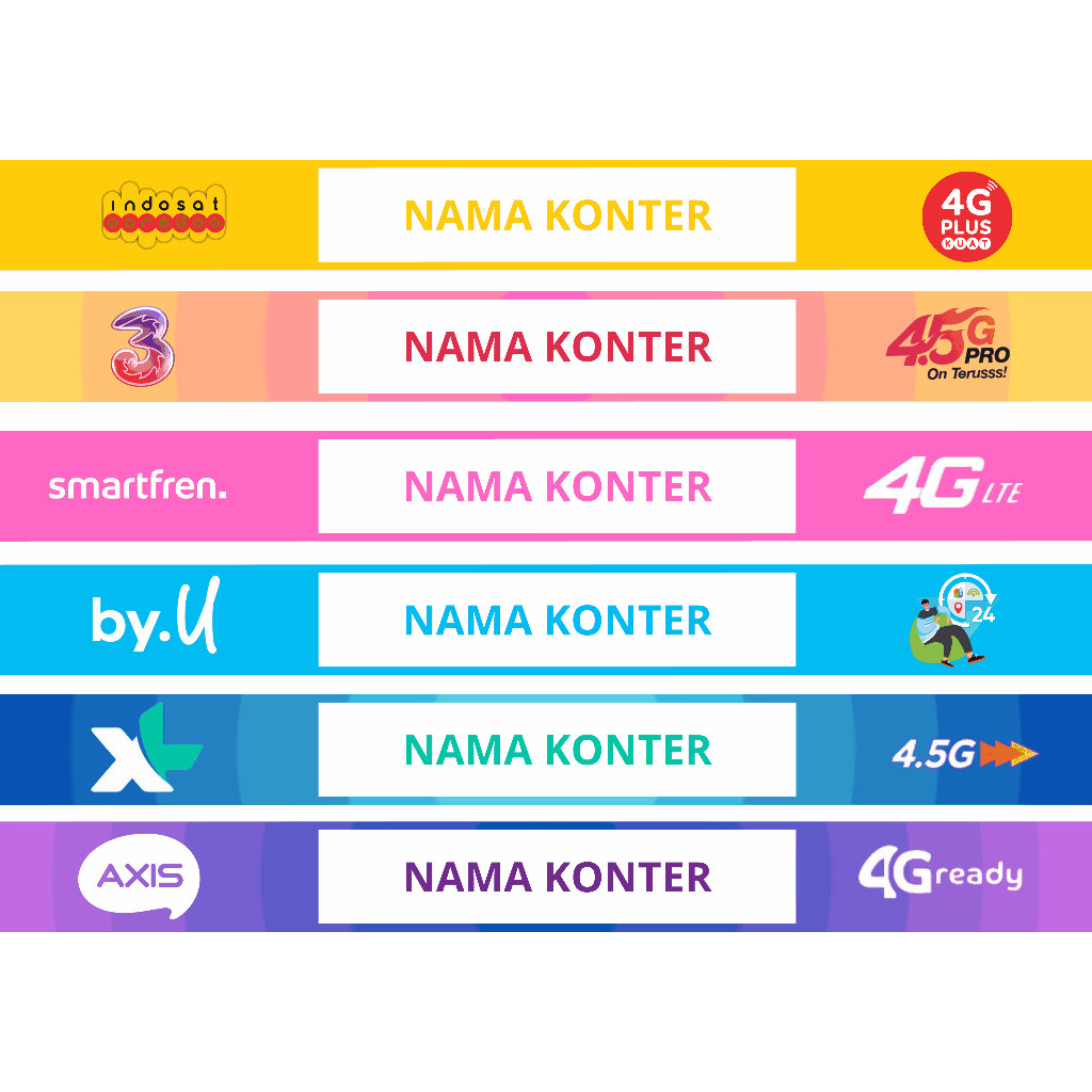 Jual Stiker Etalase Konter Sticker Kaca Etalase E-Wallet, Operator ...