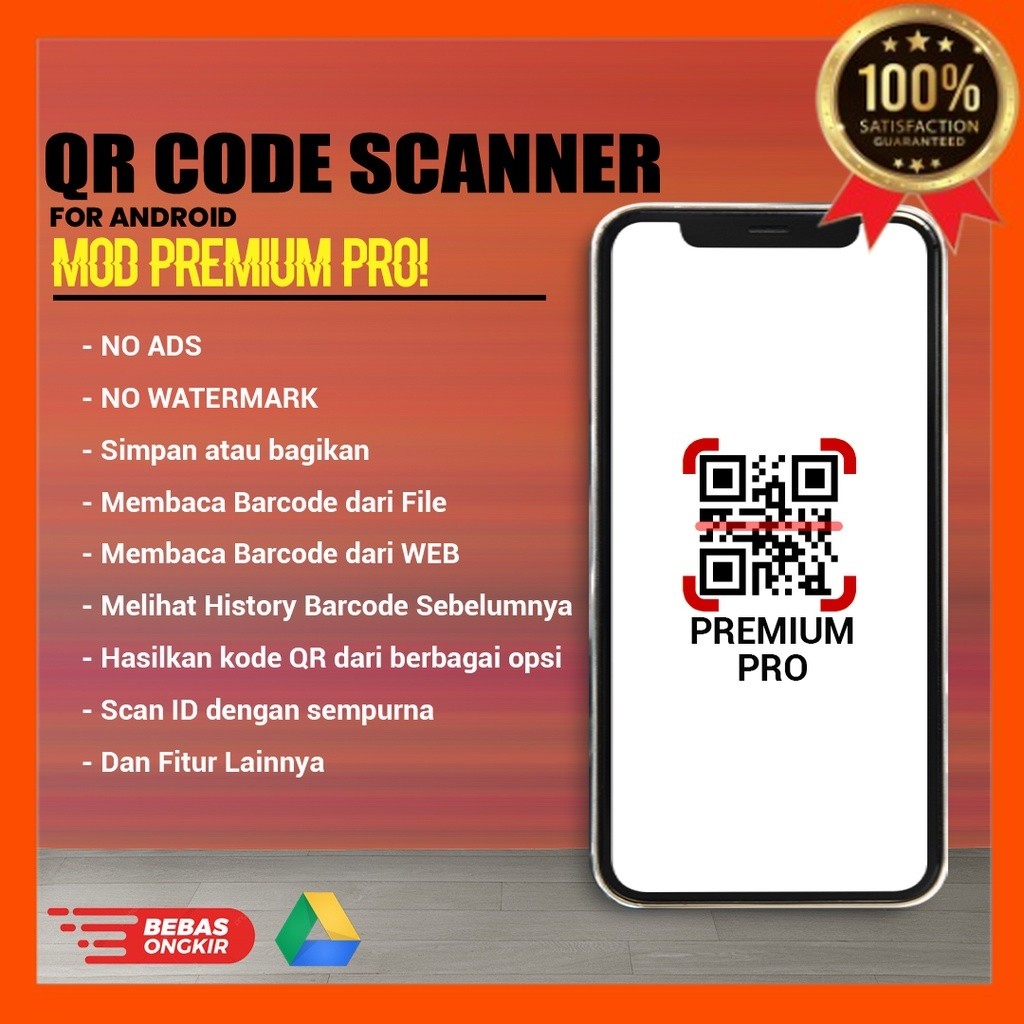 Jual Beli 1 Gratis 1 Aplikasi QR Code Scanner - Barcode Pro Premium Selamanya khusus Android ...