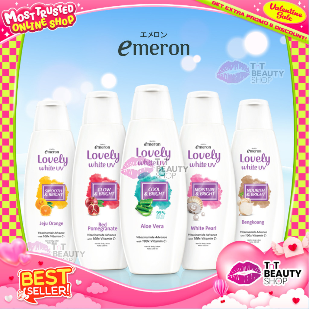 Jual Emeron Lovely White UV Series | Emeron Lovely White Glowy Bright | Emeron Lovely White ...