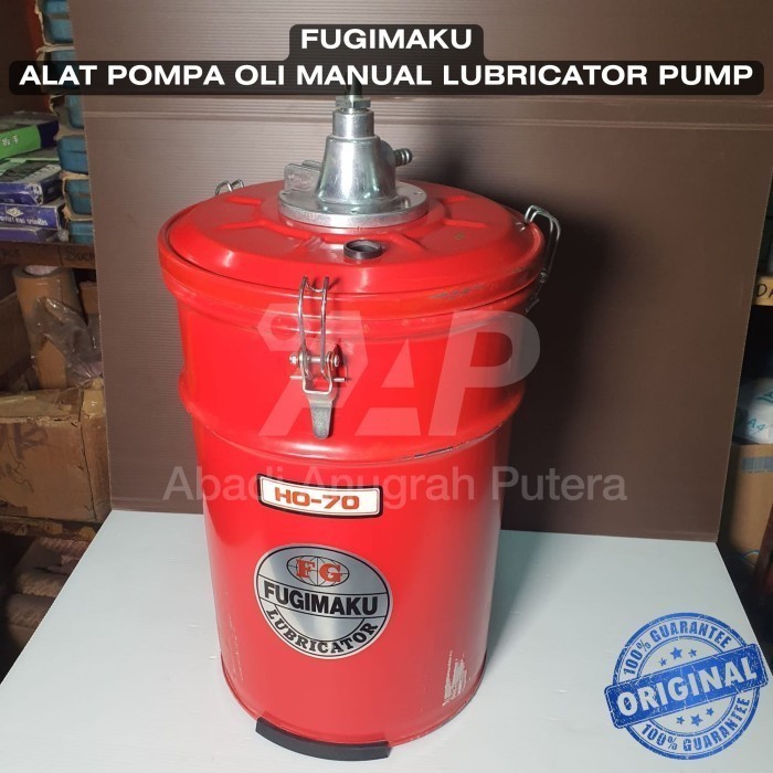Jual Alat Pompa Oli Manual 20 Liter Manual Lubricator Oil Pump FUGIMAKU ...