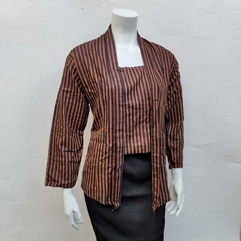 Jual LURIK Surjan Lurik Wanita // Surjan Wanita Dewasa // Kebaya Surjan lurik // Baju Adat Jawa ...