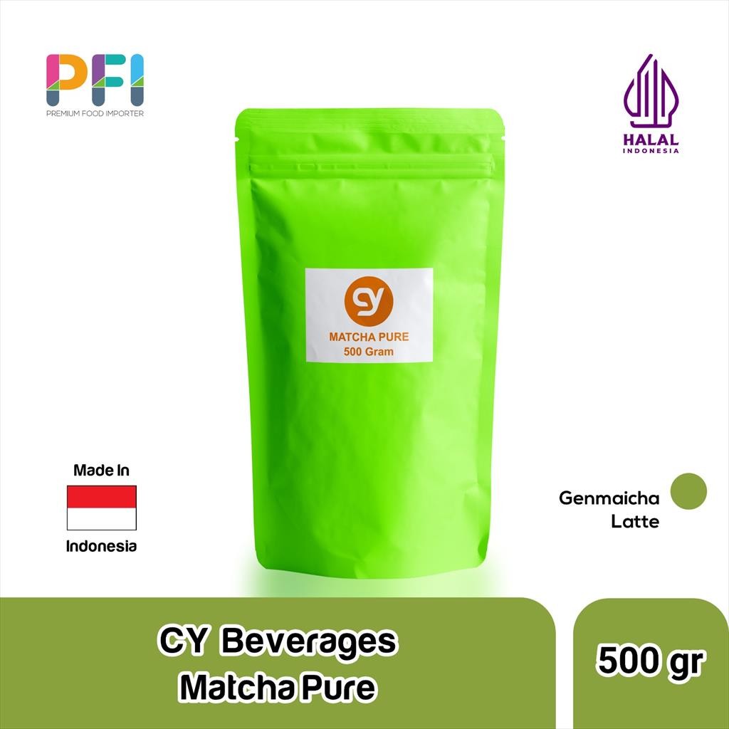Jual CY Pure Matcha 500g - 100% Pure Matcha Green Tea Powder | Shopee ...