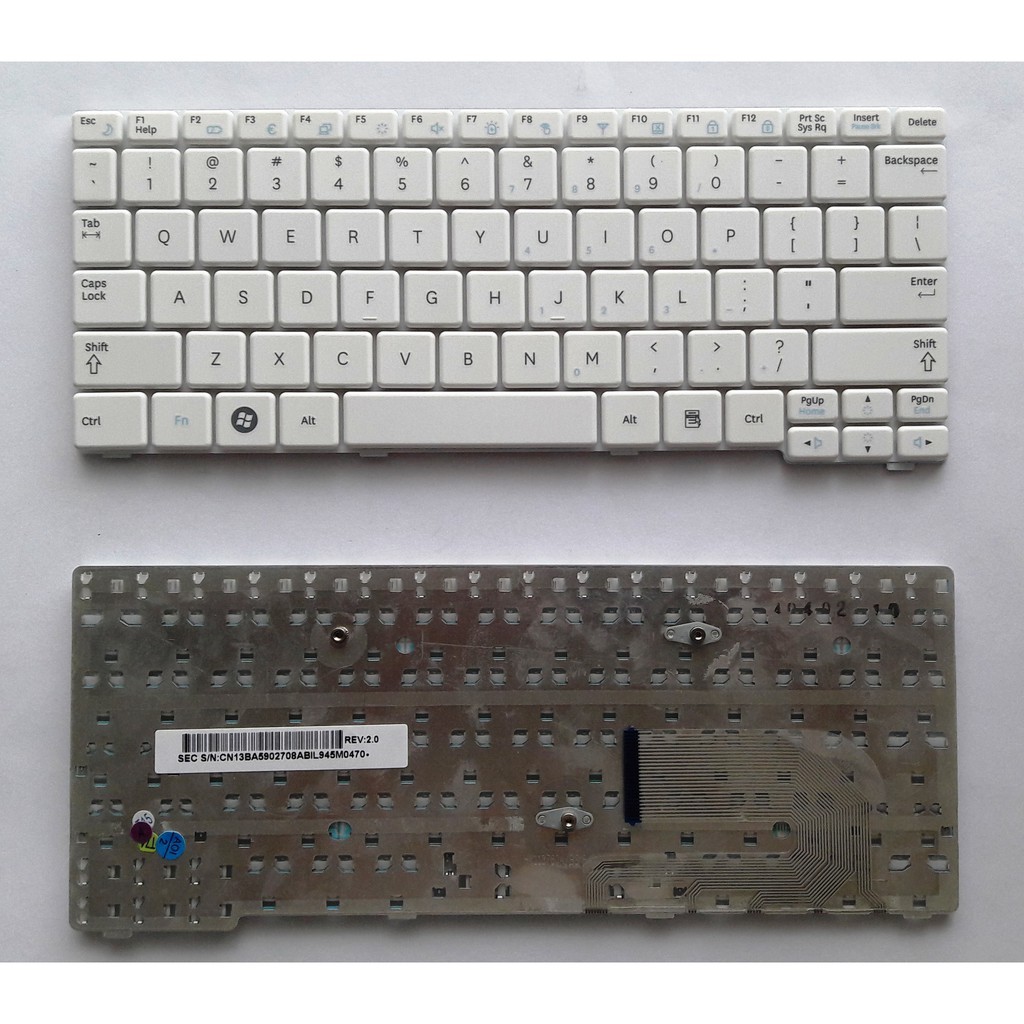 Jual Keyboard Laptop Samsung N148, N150, N143, N100, N145 (putih ...