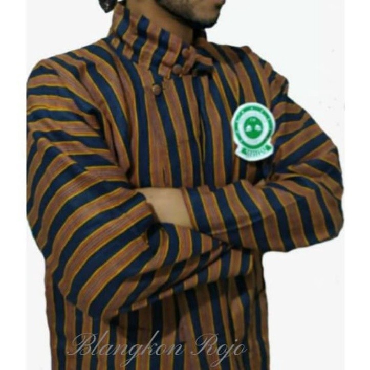 Jual Baju Surjan Lurik koko Hitam Adat Ja Desa Lurik | Shopee Indonesia