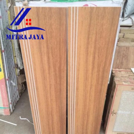 Jual GRANIT TANGGA MOTIF KAYU 30X100 30X90 KERAMIK LIST PLINT PIJAKAN MURAH Keramik motif kayu ...