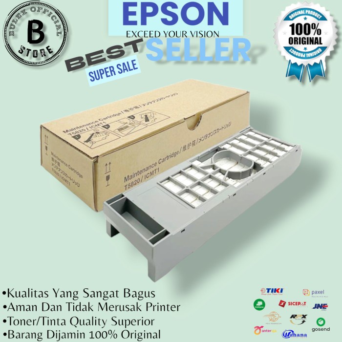 Jual Epson Maintenance Cartridge T5820/ICMT1 ORIGINAL 100% | Shopee ...