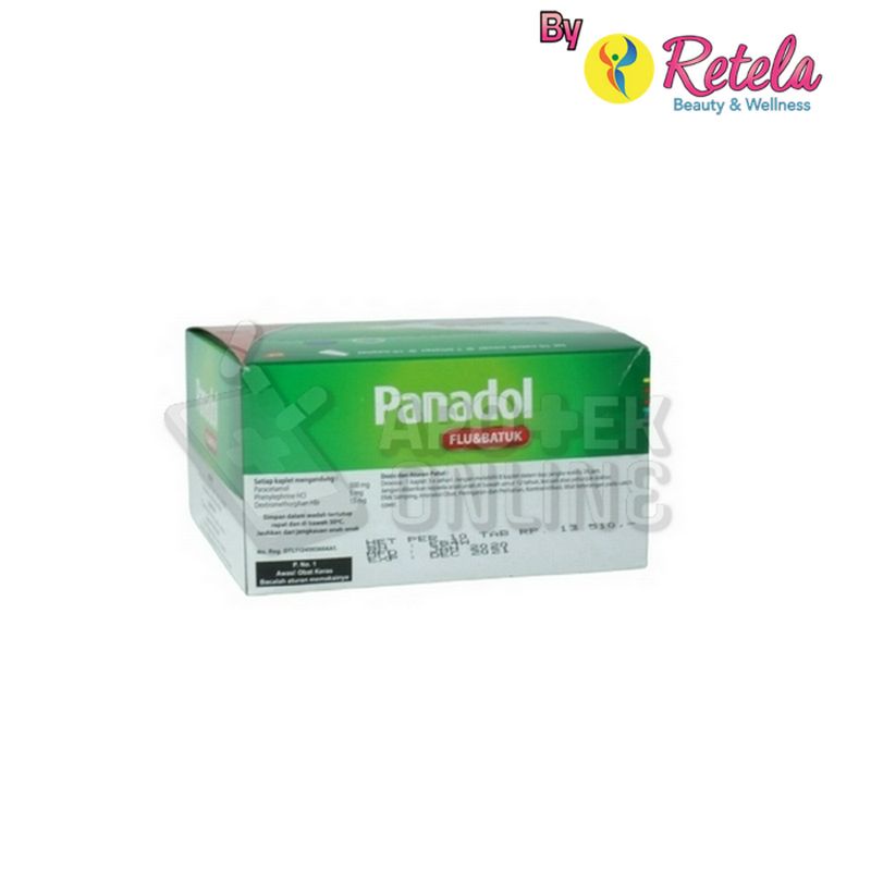 Jual PANADOL FLU DAN BATUK 1 BLISTER 10 TABLET | Shopee Indonesia