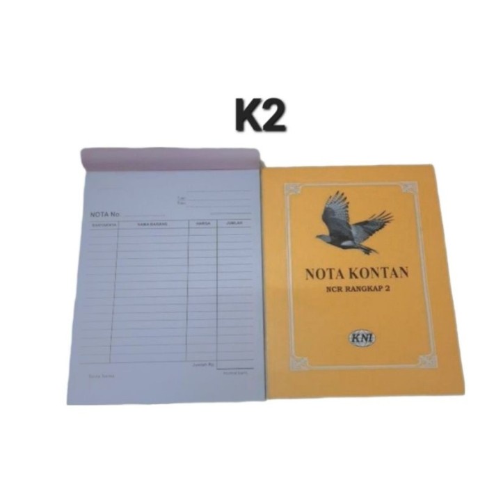 Jual Buku Nota K2 EXCELINDO Kontan Kecil 2 Ply NCR / Nota Kontan 2 ...