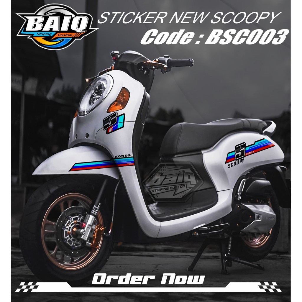 Jual Stiker Striping SCOOPY NEW / SCOOPY NEW SCOOPY S GARIS | Shopee ...