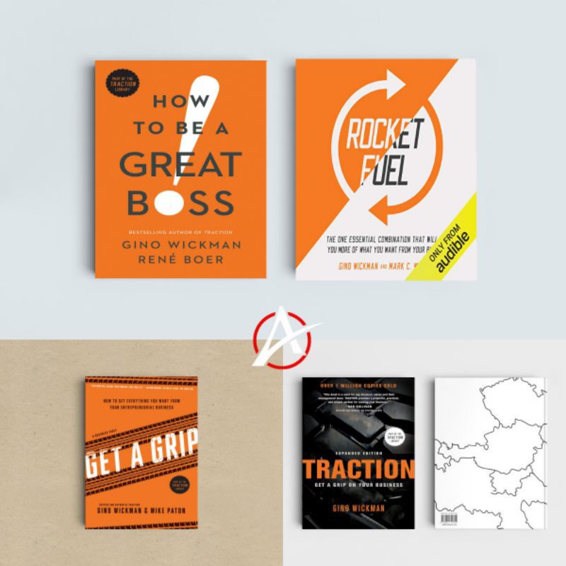 Jual (English) Books Collection Gino Wickman ( How To Be A Great Boss ... Jual (English) Books Collection Gino Wickman ( How To Be A Great Boss ...