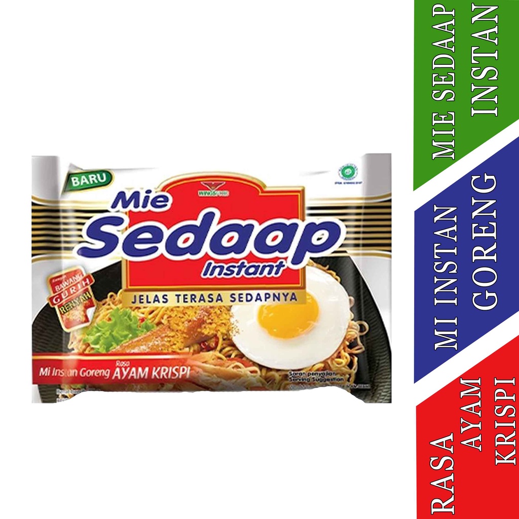 Jual Mie Goreng Sedap - Mie sedap ayam kerispi - Mie instan Goreng ...