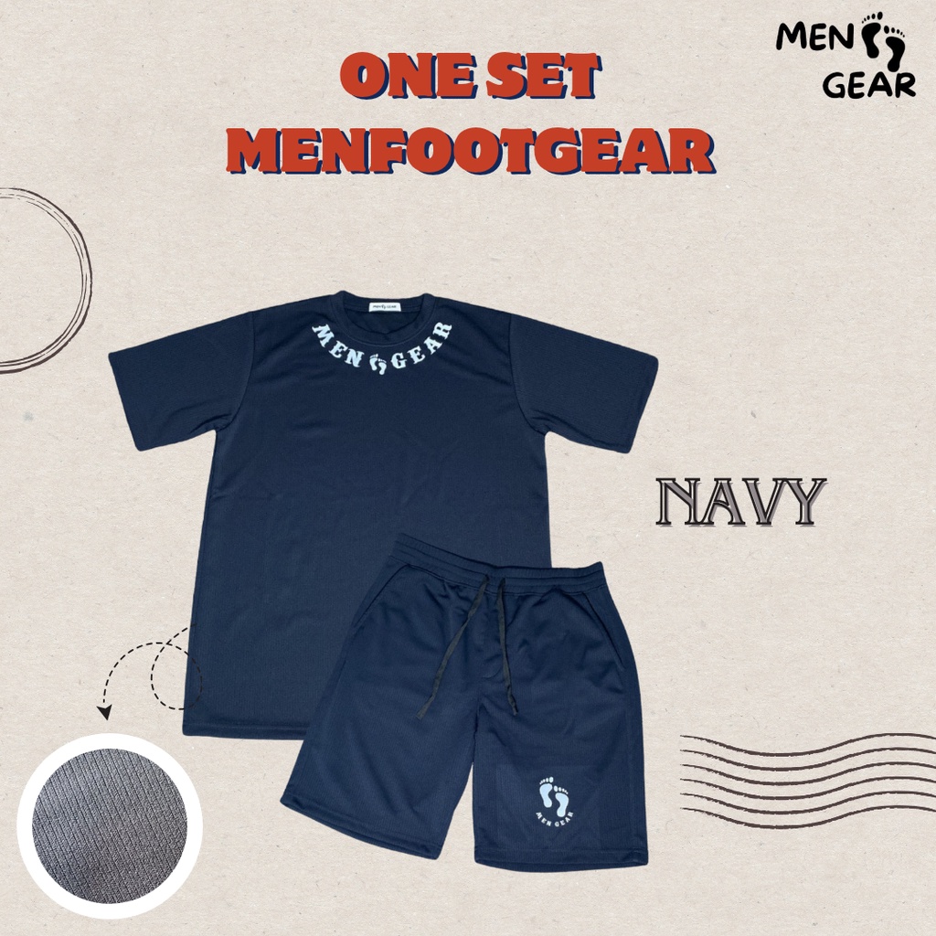 Jual MENFOOTGEAR One Set Pria Korean Style, Set Pakaian Pria Polos ...