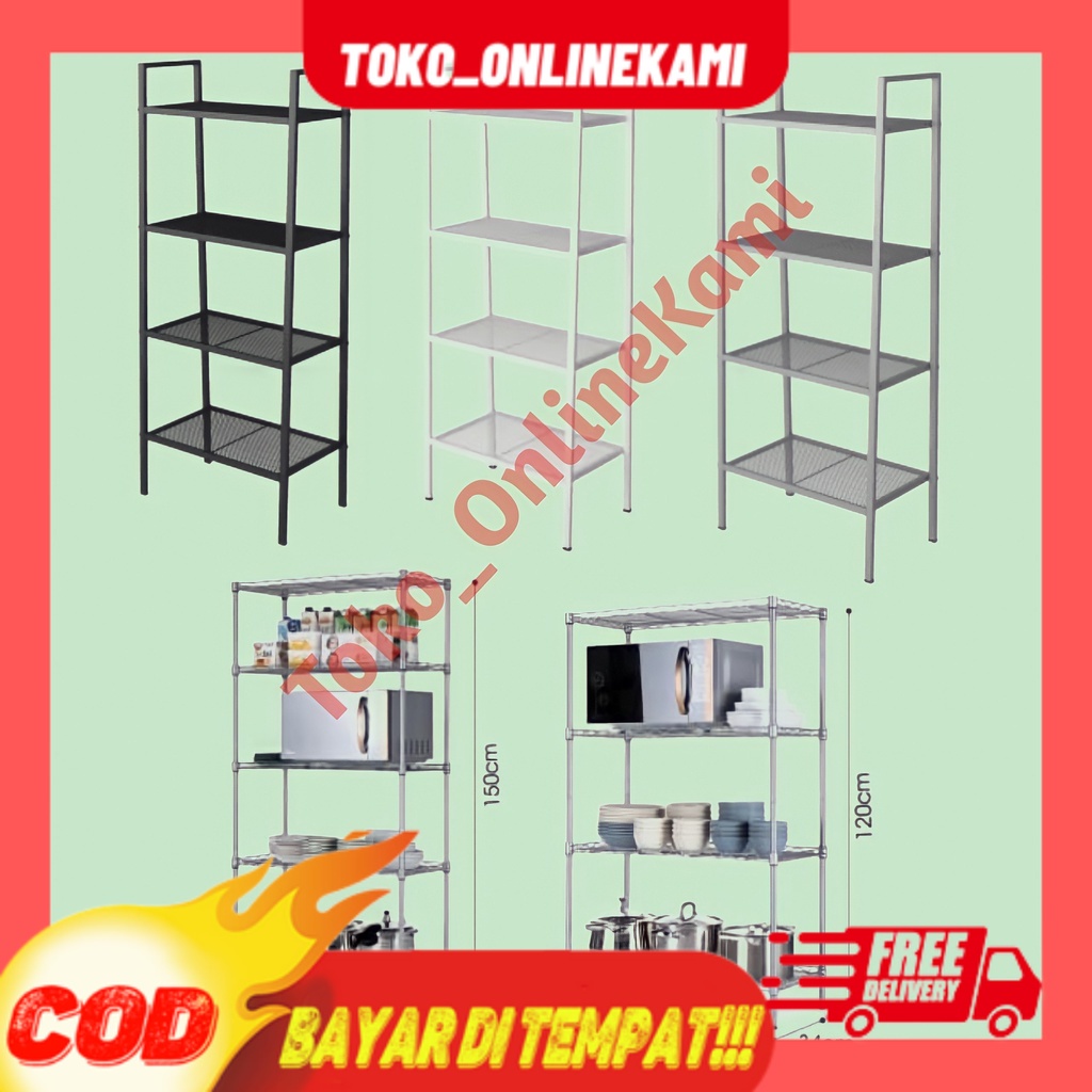 Jual Rak Besi Krisbow/Rak Besi Informa/Rak Lipat/Rak Besi Tingkat/Rak ...