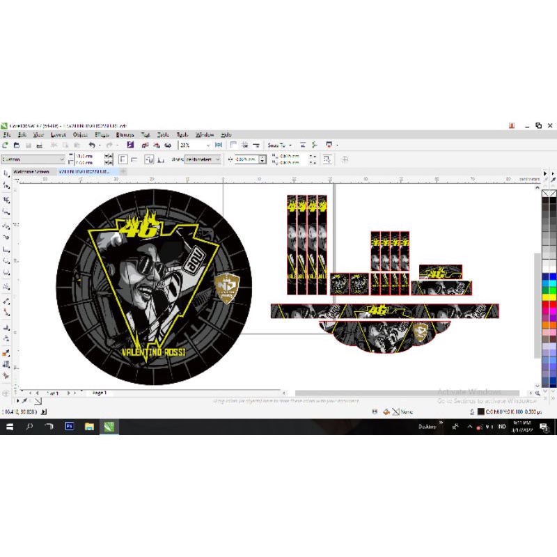 Jual Stiker Pesan SUKA SUKA sangkar hologram murai d58 | Shopee Indonesia